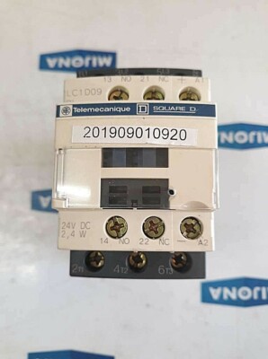 TELEMECANIQUE Contactor SQUARE D LC1D09 BL 24V DC 2.4 W Leistungsschütz ...