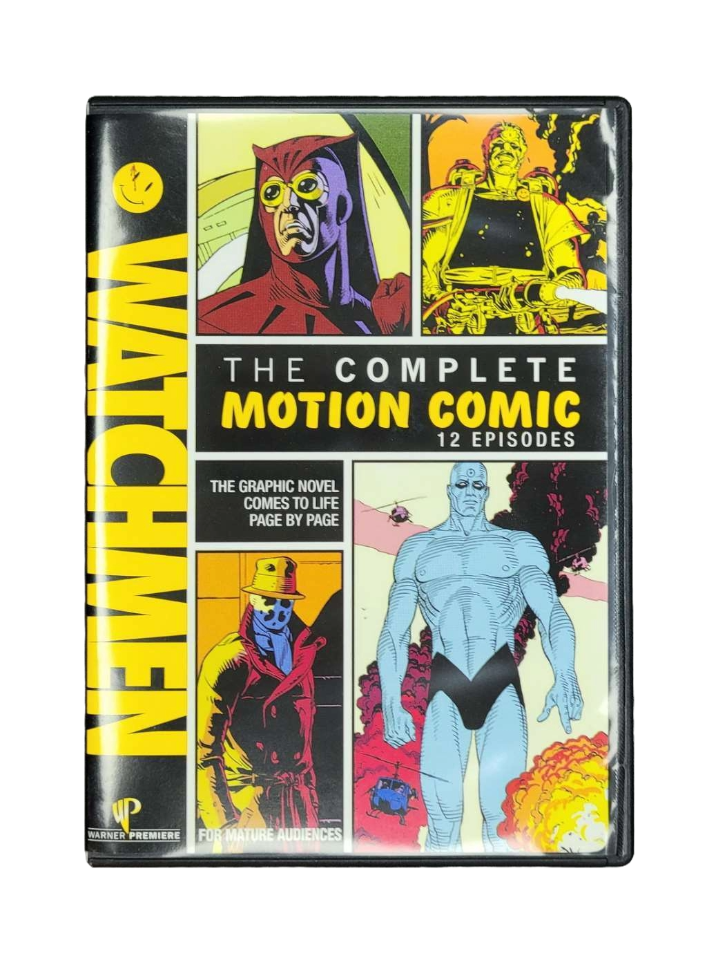 WATCHMEN: The Complete Motion Comic (2008 DVD) Alan Moore/ Dave Gibbons ...