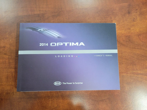 2014 Kia Optima Owners Manual | eBay
