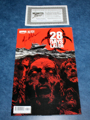 28 DAYS LATER 4 B signed 1st print BOOM STUDIOS 2009 Michael Alan ...