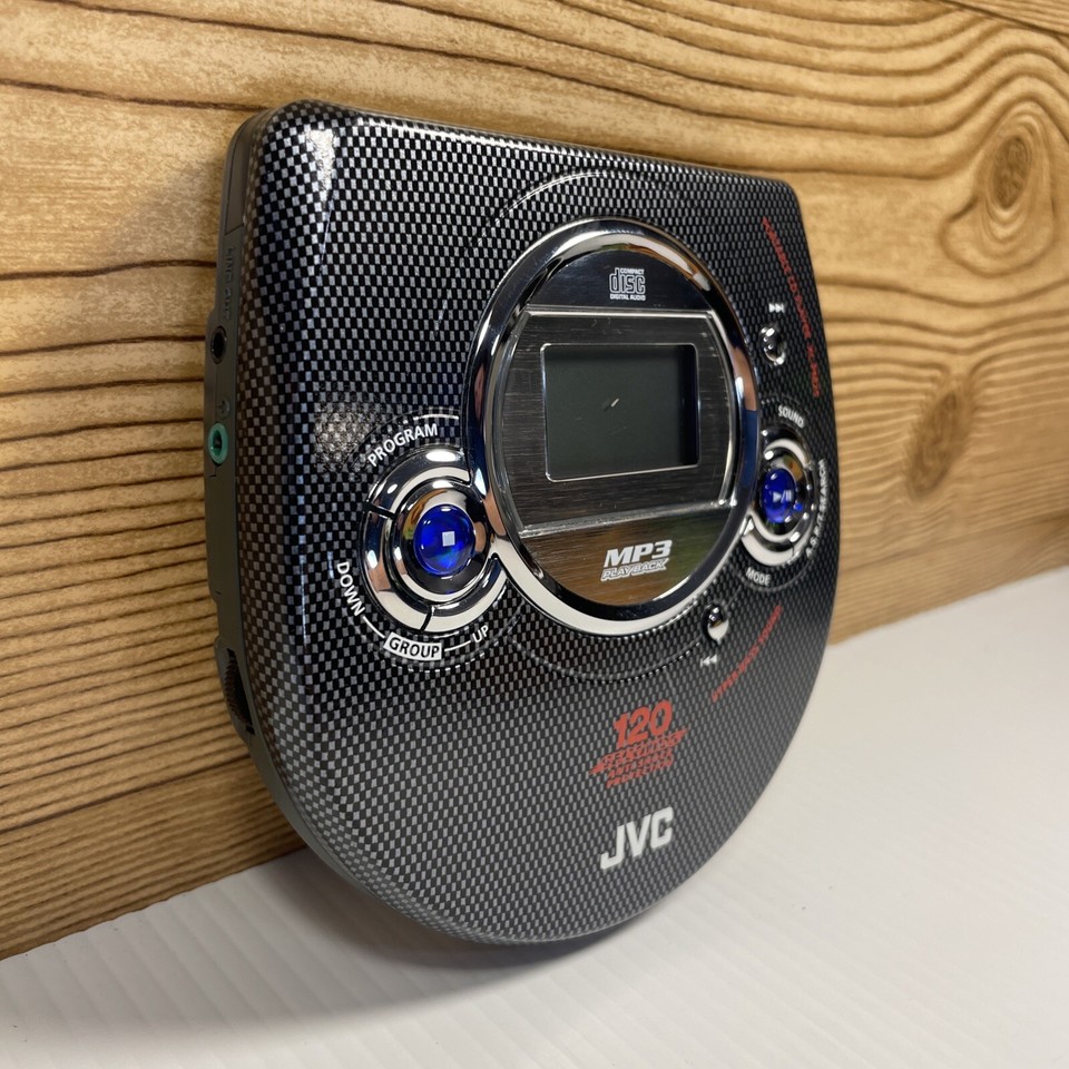 JVC Portable CD Player XL-PM25BK Discman - Tested | eBay