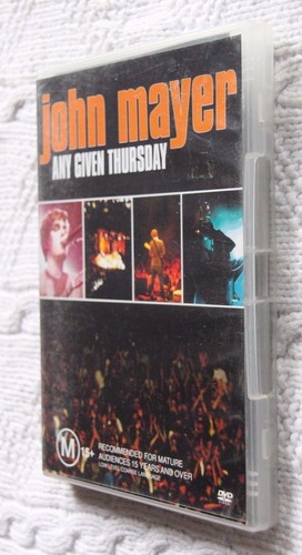JOHN MAYER: ANY GIVEN THURSDAY (DVD) R - 4, VERY GOOD, FREE POST IN ...