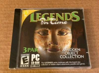 Legends In Time A Hidden Object Game 3 PAK PC CD-ROM -3 Hidden Object ...