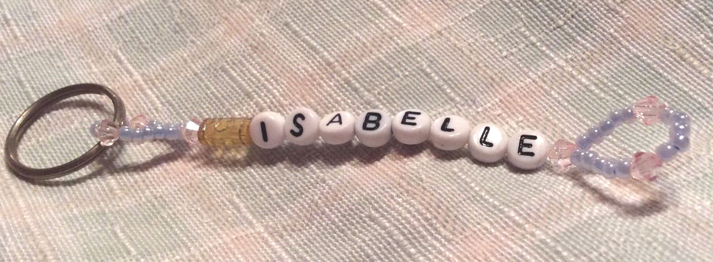 GIRLS OR LADIES PERSONALIZED KEYCHAIN OR ZIPPER PULL WITH THE NAME ...