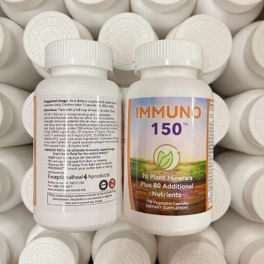1~3PACK IMMUNO 150 THE ULTIMATE MULTI VITAMIN, IMMUNE BOOSTER, Exp 2026 ...