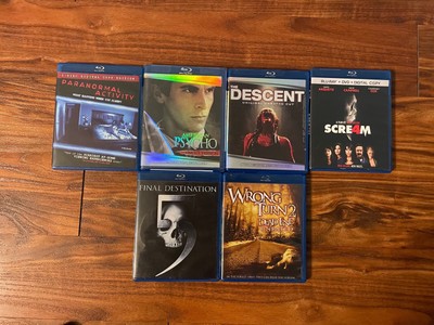 Horror Blu Ray Lot Final Destination 5, Wrong Turn 2, Scream 4, The ...