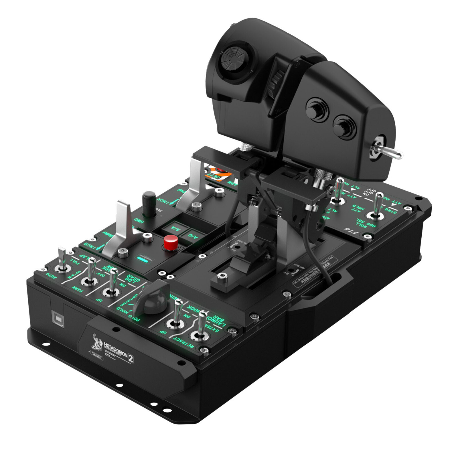 WINWING Orion 2 HOTAS Metal Flight Joystick Flight Stick for Flight ...