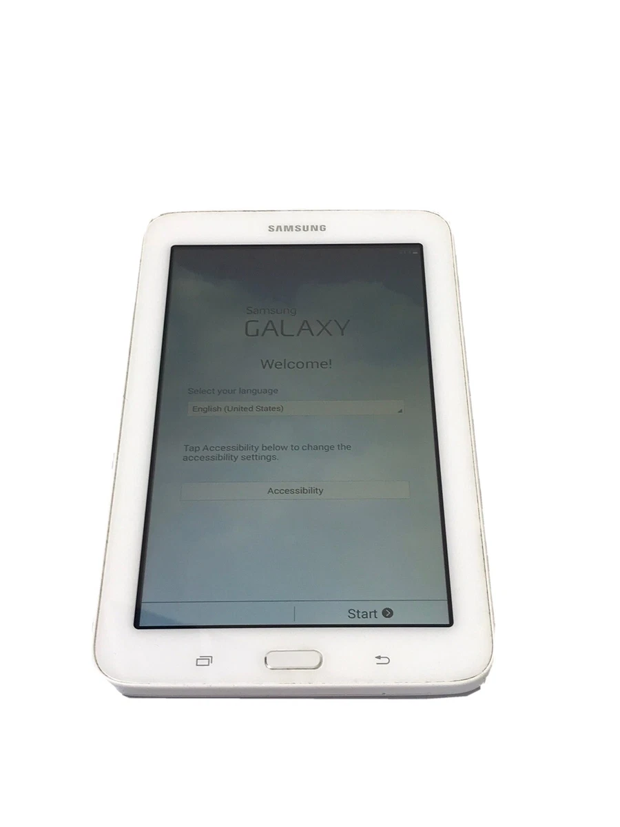 Samsung Tablet 7 Inch White