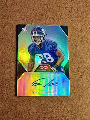 ELI APPLE 2016 INFINITY FOOTBALL AUTOGRAPHED CARD RA-EA.#15/288.BENGALS ...