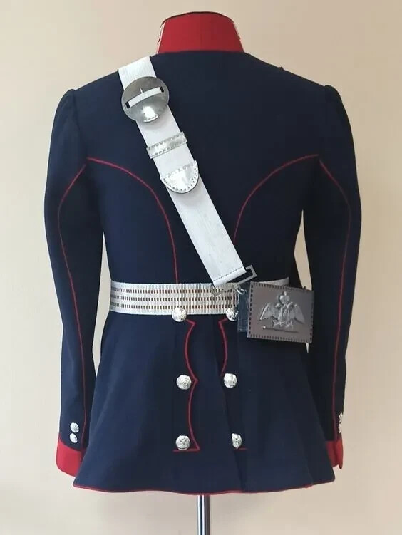 New Royal Military Men's Blue & Red British Wool jacket, Revolutionary ...
