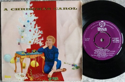 MEGA RARE~PETULA CLARK~CHRISTMAS CAROL~1958 PYE NIXA UK EP~CHRISTMAS ...