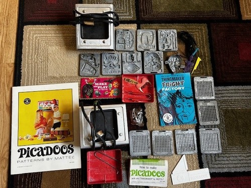 Mattel thingmakers Fright Factory Picadoos molds booklets | eBay