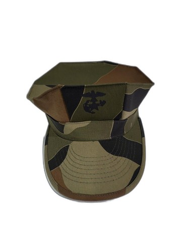 Marine Corps large pattern camouflage octagonal hat | eBay