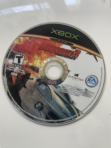 Burnout 3: Takedown (Microsoft XBOX) Disc Only 14633148343| eBay