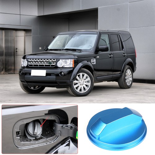 Blue Inner Fuel Filler Cover Gas Tank Cap Aluminum For Land Rover ...