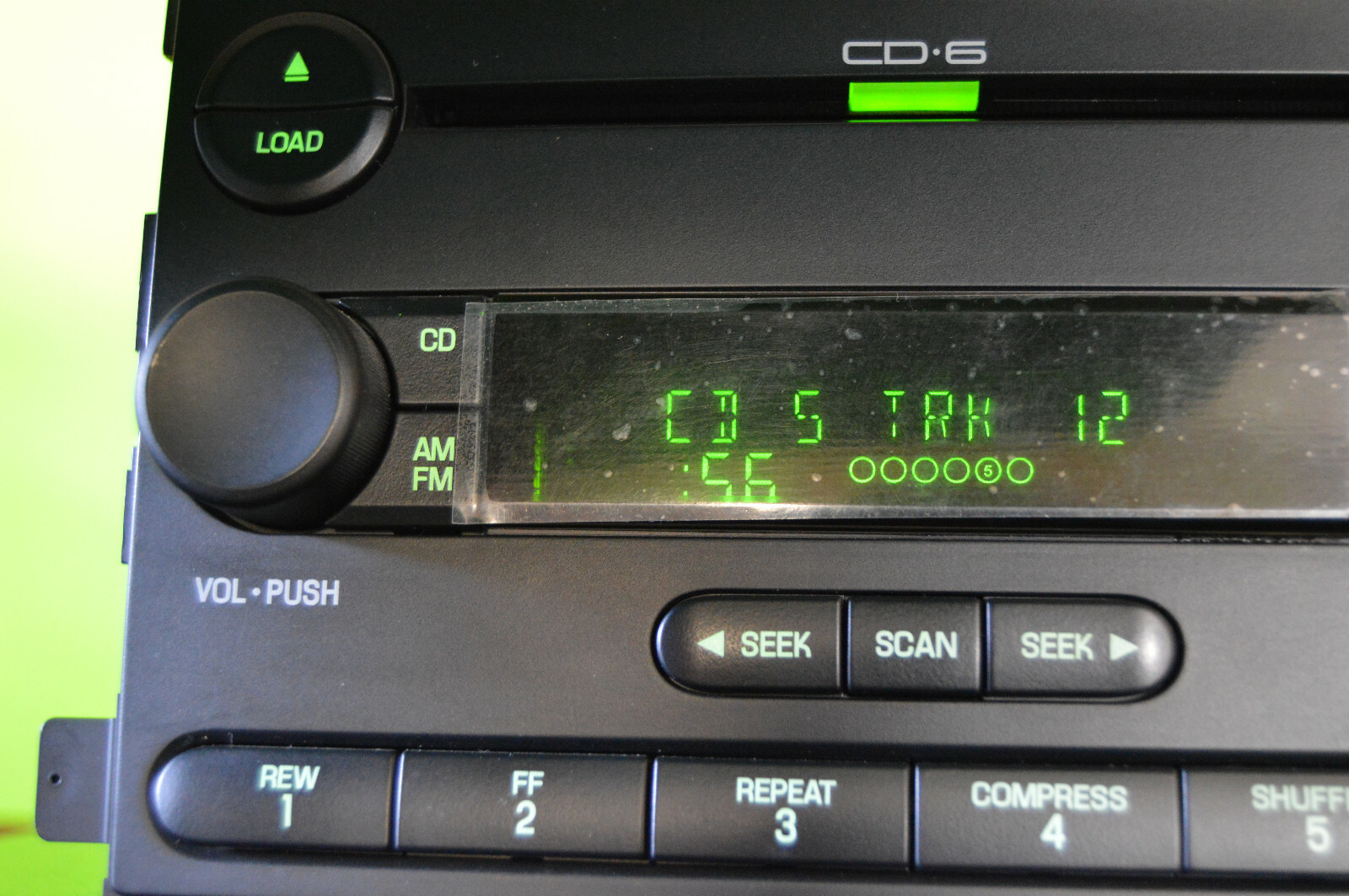 Ford Focus F250 truck factory 6 disc CD player radio 05 06 07 6F2T ...