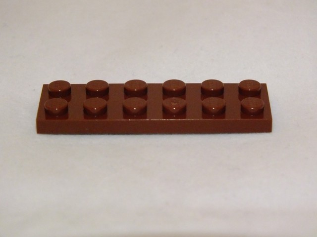 LEGO 2X6 BROWN PLATE BRICK BRAND NEW NEVER USED 210 PIECES | eBay