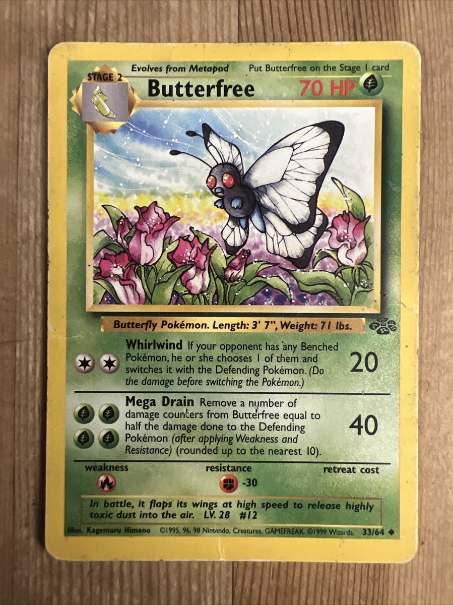 Butterfly Pokemon Pokemon Butterfree Butterfly Plush Doll Caterpie