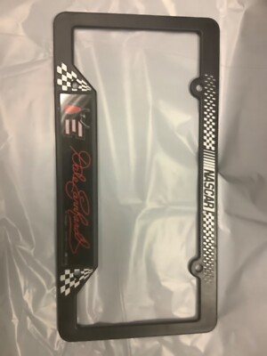 2002 WinCraft DALE EARNHARDT Plastic License Plate Frame - NASCAR | eBay