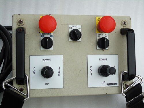 KVAERNER PORT STBD TRANSMITTER SHIPS MARINE OVERHEAD CRANE LOADING ...