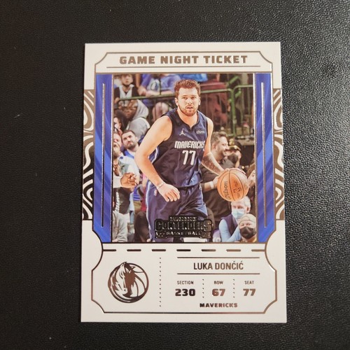 2022-23 NBA Contenders Game Night Ticket Luka Doncic #24 Dallas ...