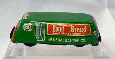 Vtg Marx Toys Line Bond Bread General Baking Co 2570 Friction Tin ...