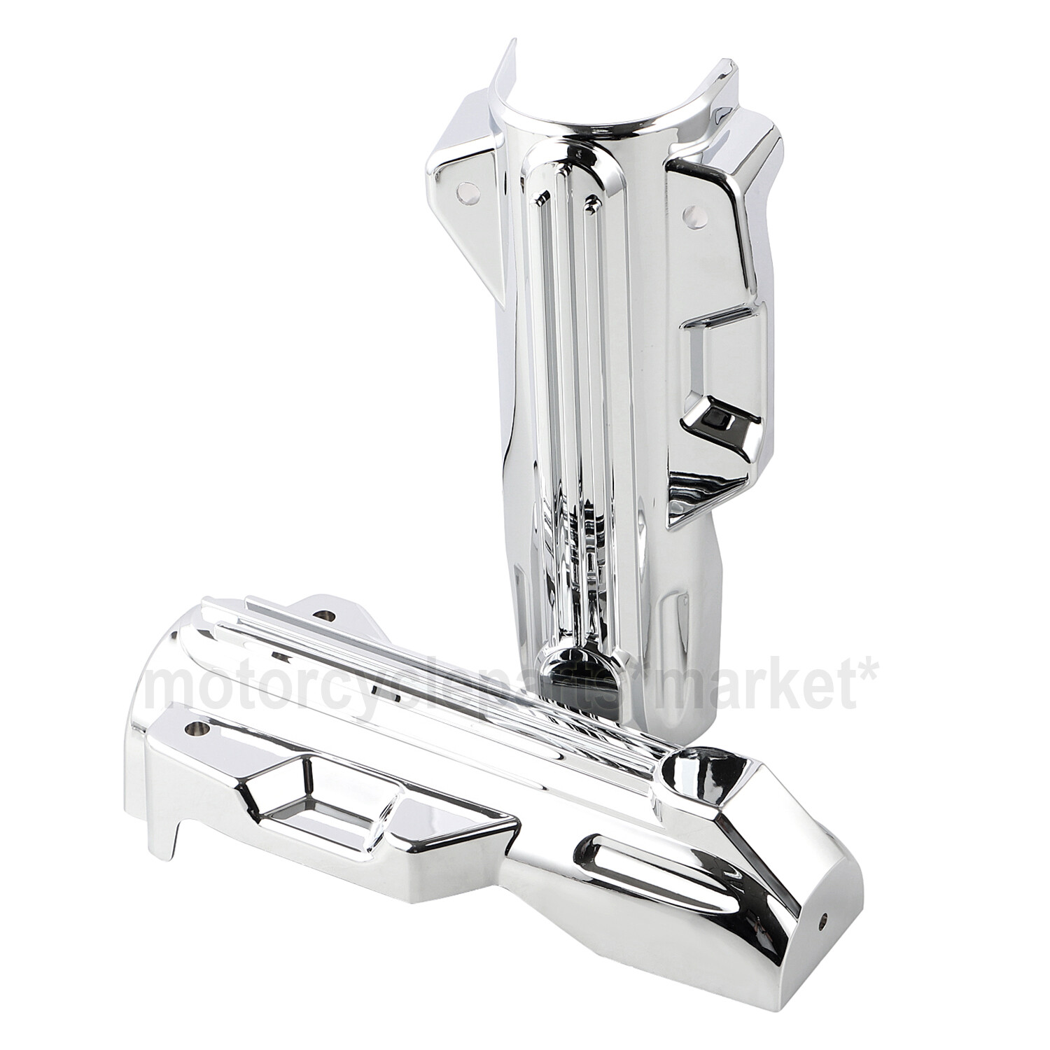 Upper Fork Slider Accents Lower Fork Cover For Harley Road King Glide ...