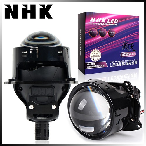 NHK 3.0'' Bi LED Projector Lens 6000K Mini Headlight H1 H4 H7 9005 ...