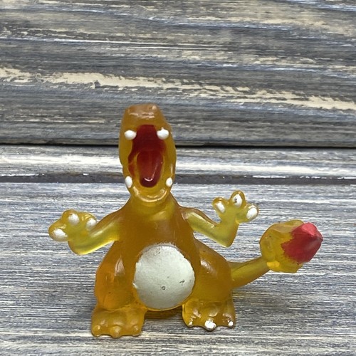 Vintage Tomy Pokemon Charizard Yellow Orange Lizard Dragon Plastic ...