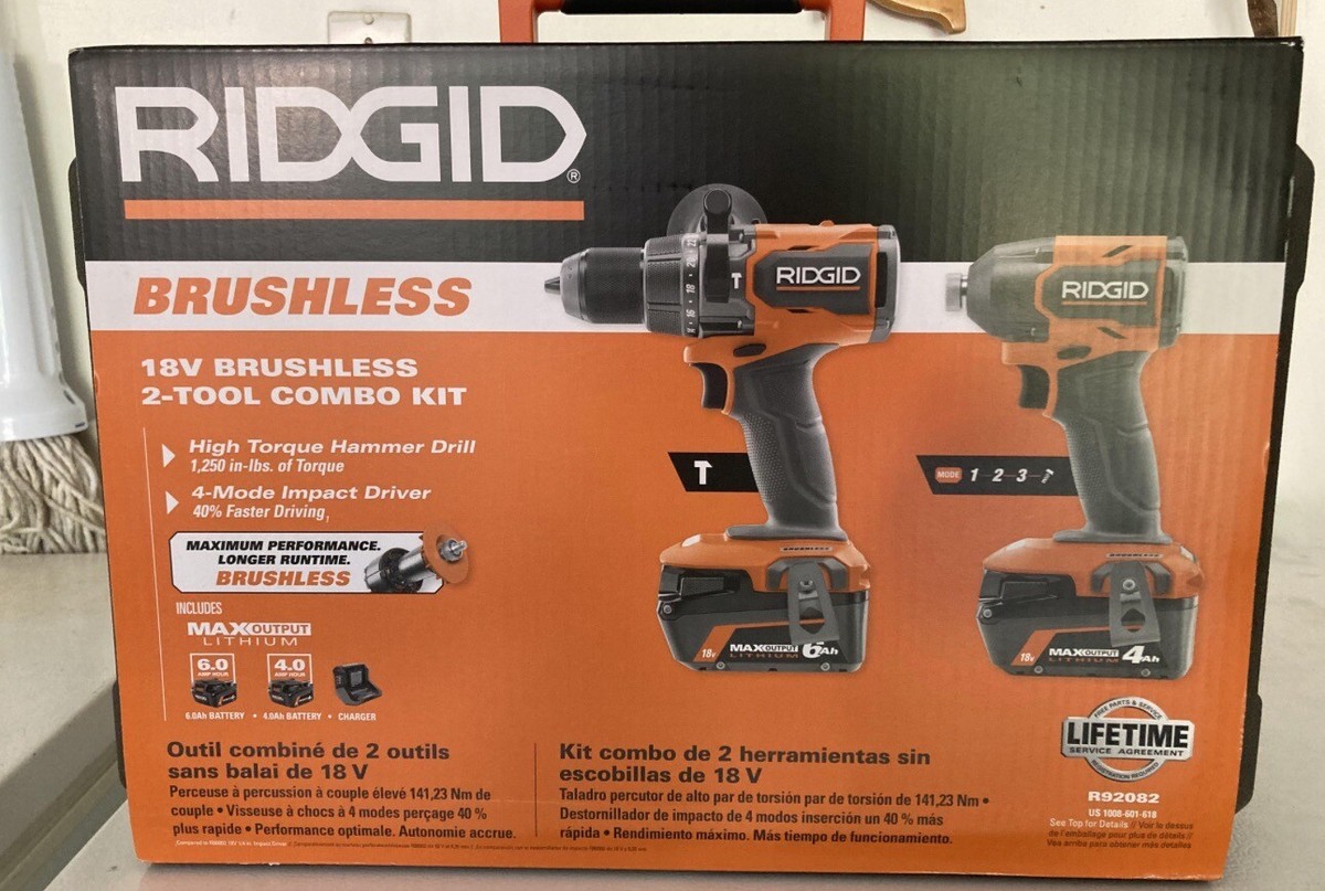 Ridgid Drill Impact Combo