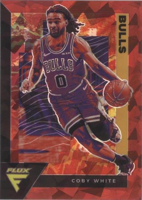 2020-21 Panini Flux - Coby White #26 Red Cracked Ice Prizm for sale ...