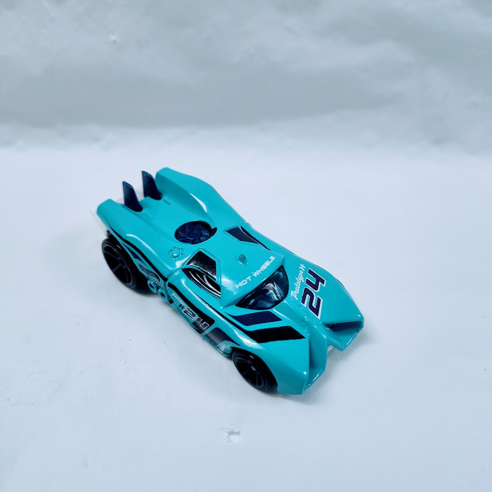2007 Mattel Hot Wheels Blue Prototype H 24 1:64 Scale Die Cast Car | eBay