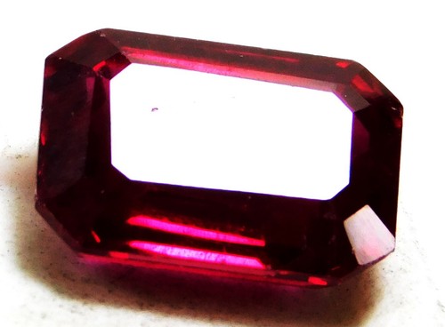 Certified Natural Red Ruby Emerald Cut 6.50 Cts Loose Gemstone R6165 | eBay