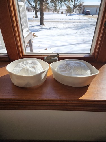 Pair of Vintage WWII Style US Navy White Dixie Cup Cot Twill WW2 Sailor ...