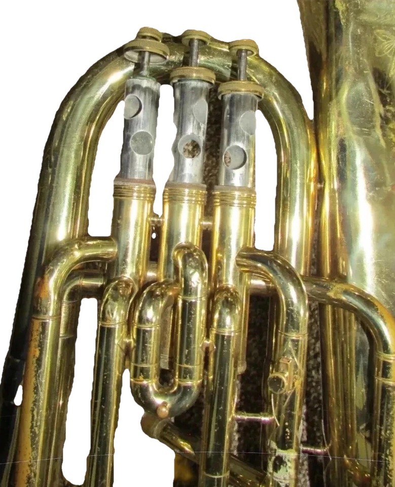 Vintage Chris Kratt GERMANY Baritone 3 Valve Baritone w Case | eBay