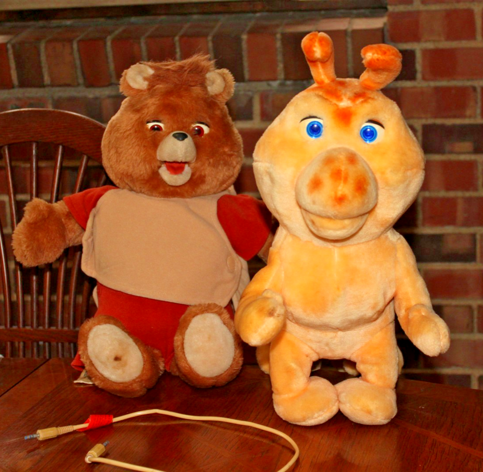 Vintage Teddy Ruxpin and Grubby Plush **UNTESTED** with cord | eBay