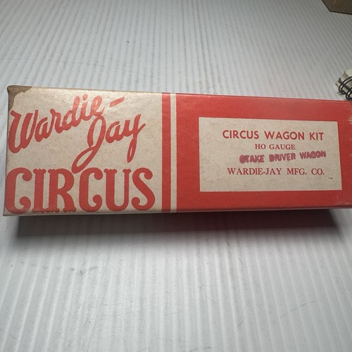 HO Scale Wardie-Jay Circus Stake Driver Wagon Kit | eBay