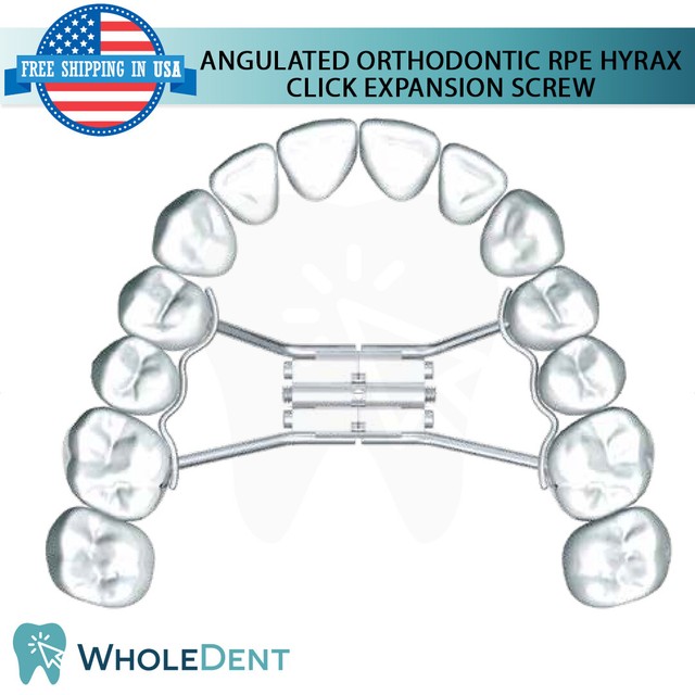Orthodontic Dental Angulated RPE Hyrax Click Expansion Screw Key Tool ...