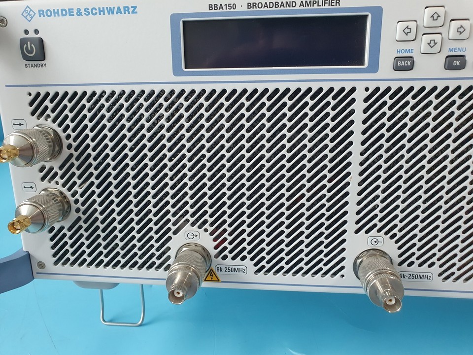 ROHDE & SCHWARZ BBA150 , VU-B41 BROADBAND AMPLIFIER 9 kHz - 250 MHz | eBay