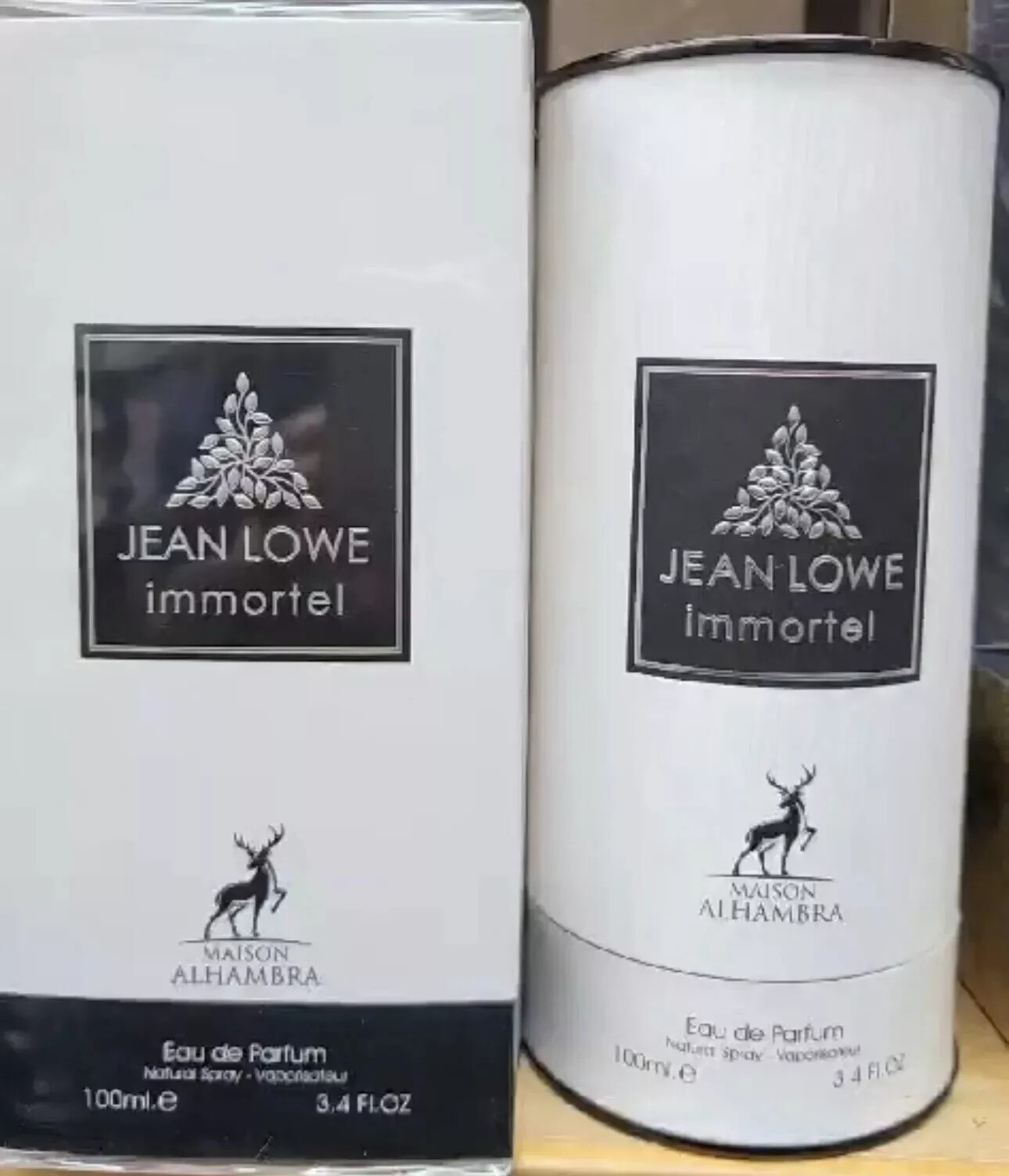 Maison Alhambra Jean Lowe Immortal 3.4 EDP Spray 👍 Niche Quality - FREE ...