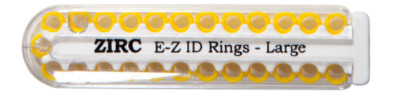 Zirc Dental 70Z200O EZ-ID Instrument Rings Large Yellow 25/Pk | eBay