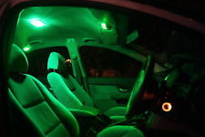 FG/FGX Sedan LED Interior Conversion Kit Bright Green Ford Falcon XR6 ...