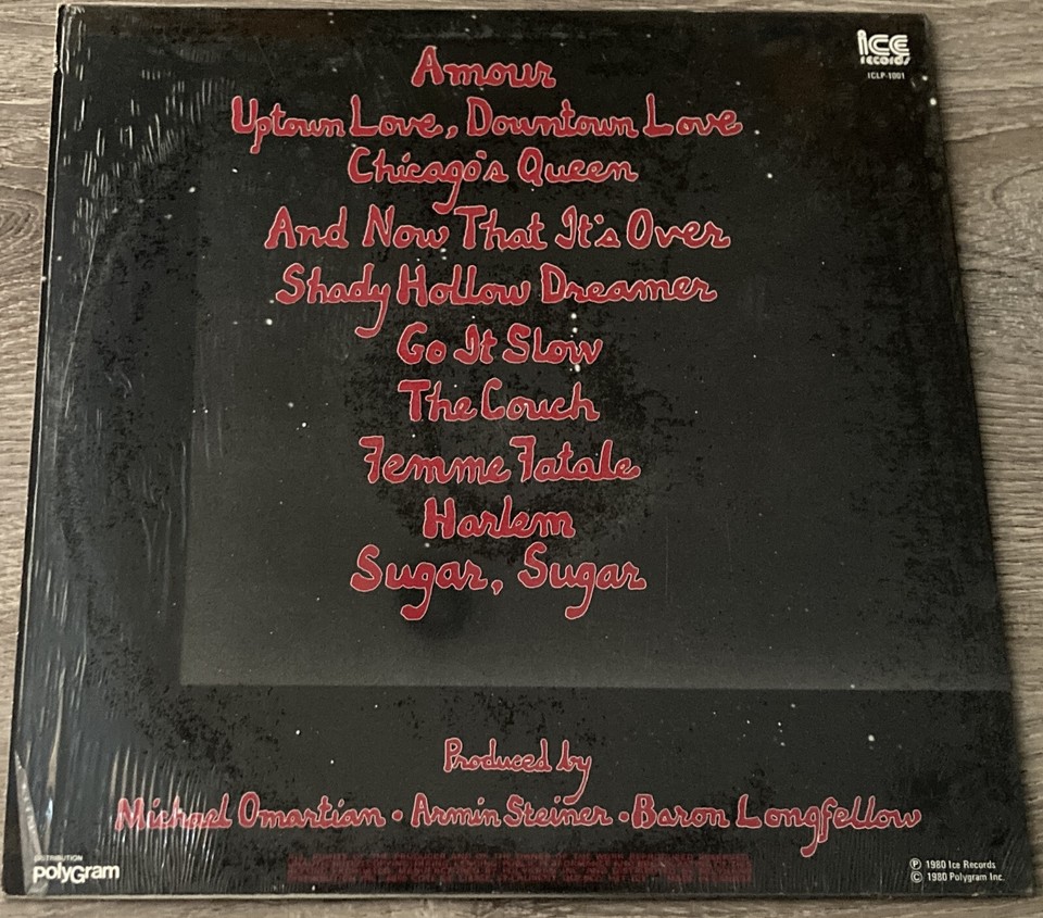 Baron Longfellow AKA Andy Kim - S/T 1980 ICE LP Canada With Inner ...