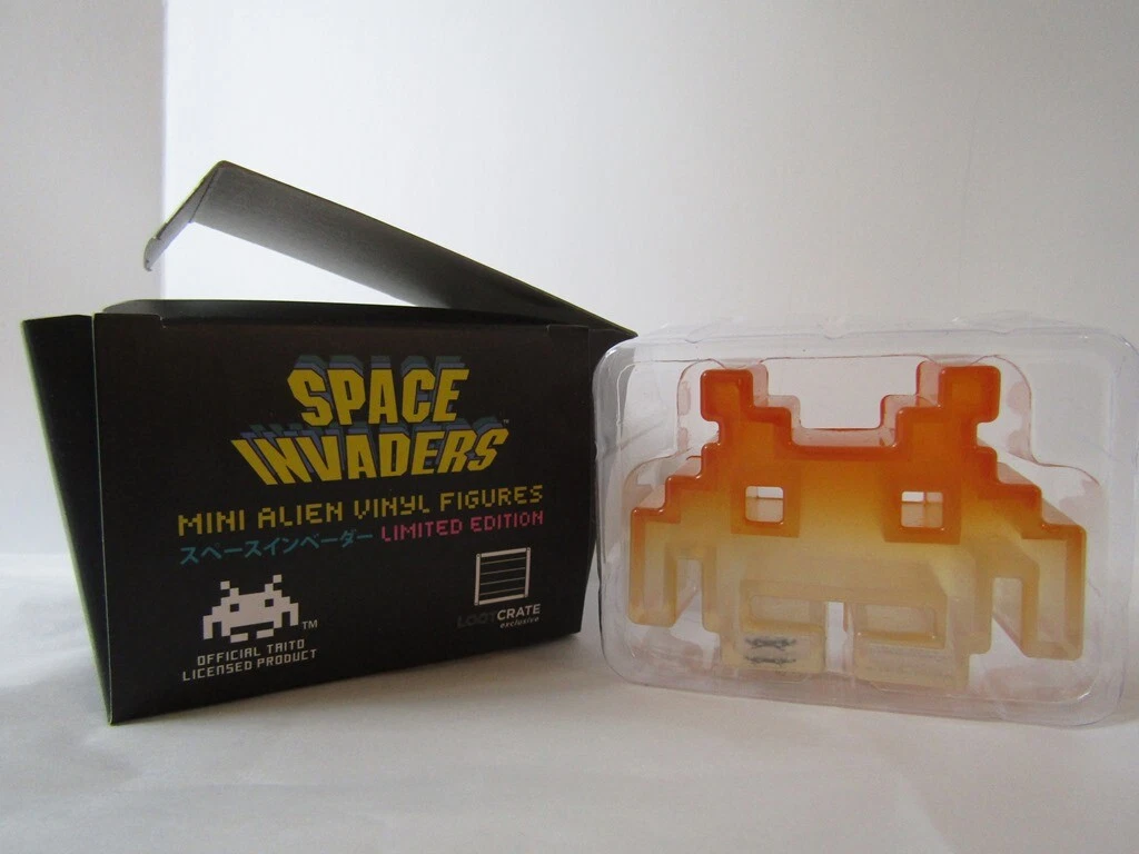 Space Invaders Alien White Background