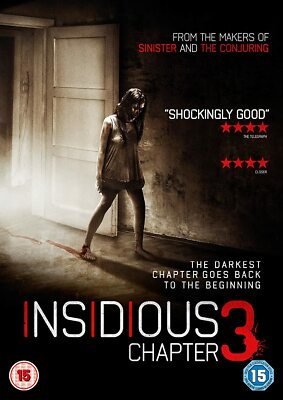 Insidious - Chapter 3 (DVD-2015, 1-Disc) Region 2. **"CREEPY AND ...