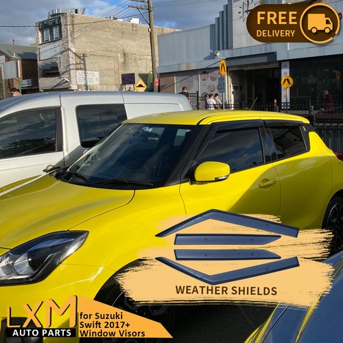 Luxury Weathershields Weather Shields Window Visors for Suzuki Swift ...