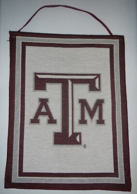 Texas A&M University TAMU Aggies 13x18 Fabric Tapestry Banner Flag | eBay