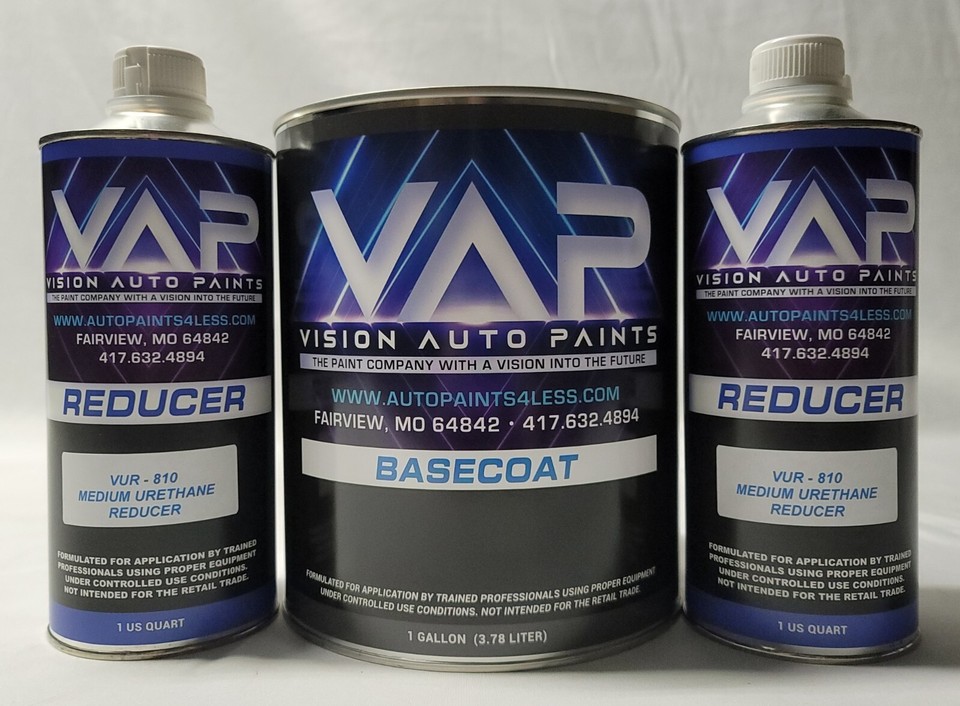 Chrysler code PS2 Bright Silver Metallic Basecoat Paint Gallon Kit (No ...