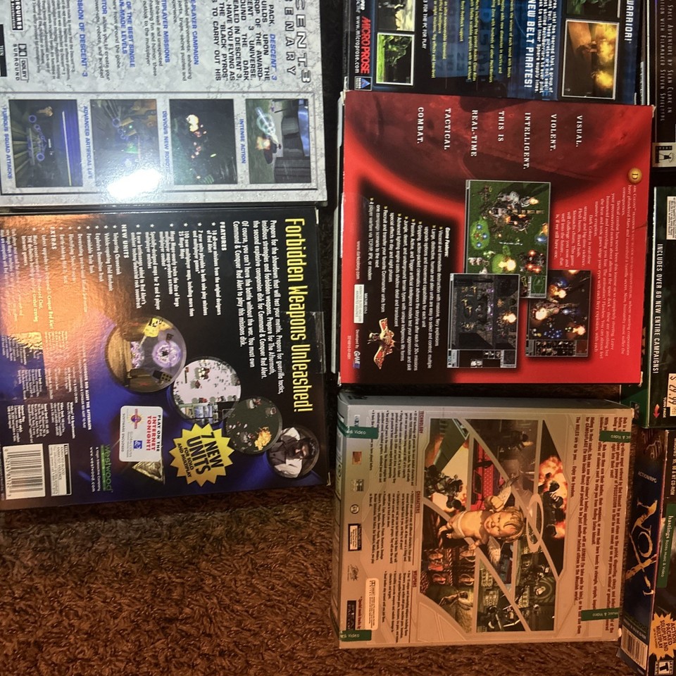 15 SEALED VINTAGE PC CD ROM GAMES LOT | eBay