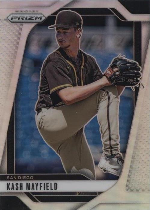 2025 Panini Prizm - Kash Mayfield, Kash Mayfield #275 Silver Prizm (RC ...